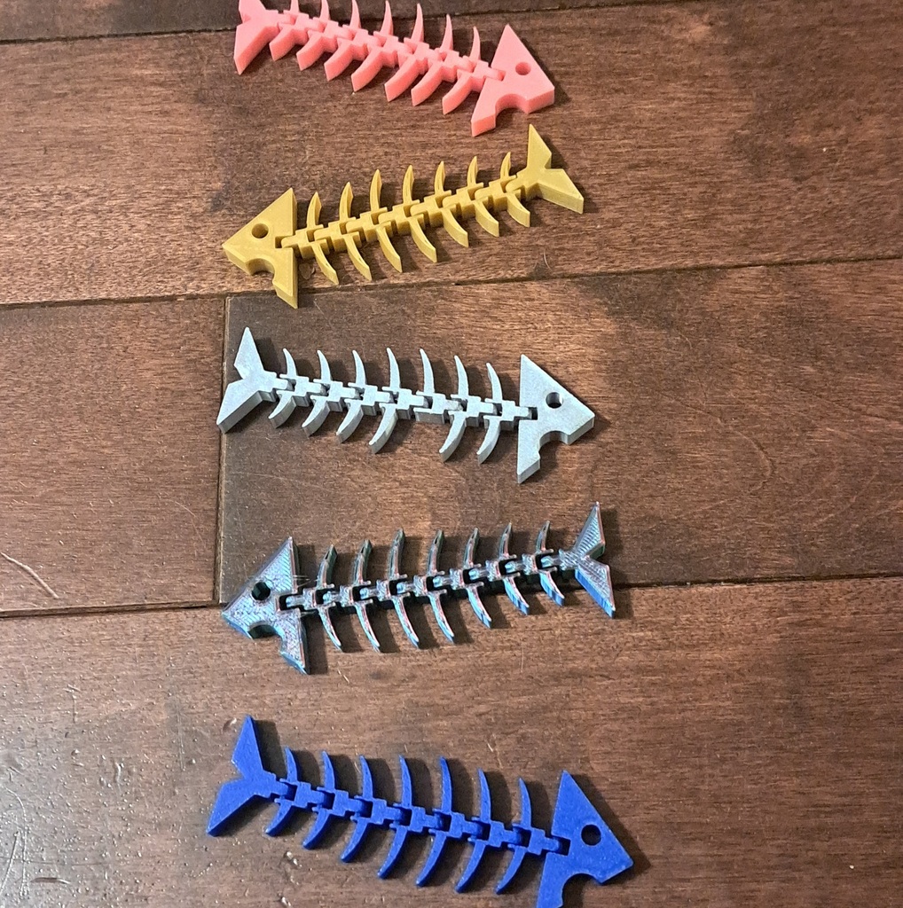 Flexi Fish by Dimitri3D | Download free STL model | Printables.com