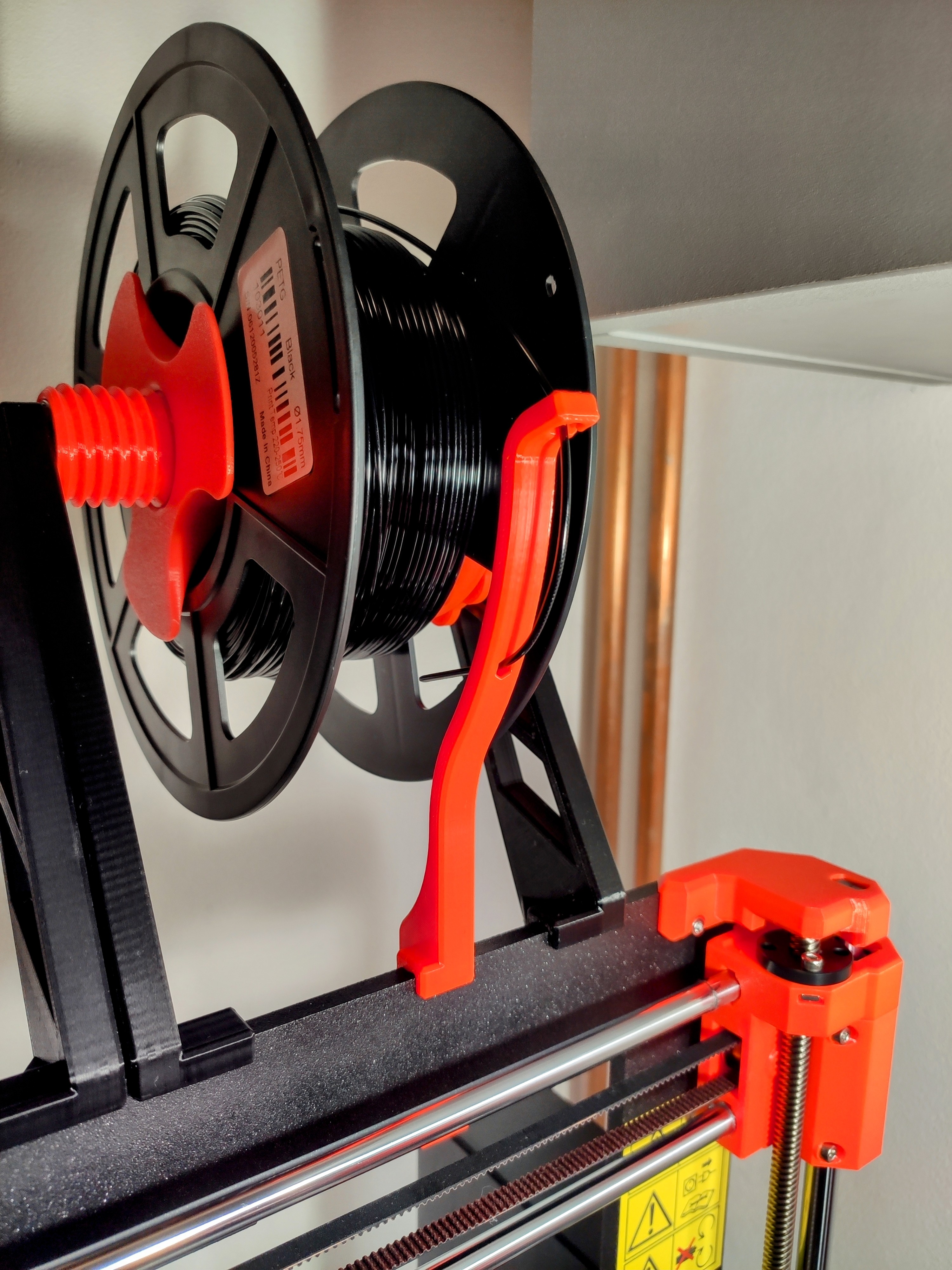 MK4/MK3.9 filament guide for Universal Auto-Rewind Spool Holder by ...