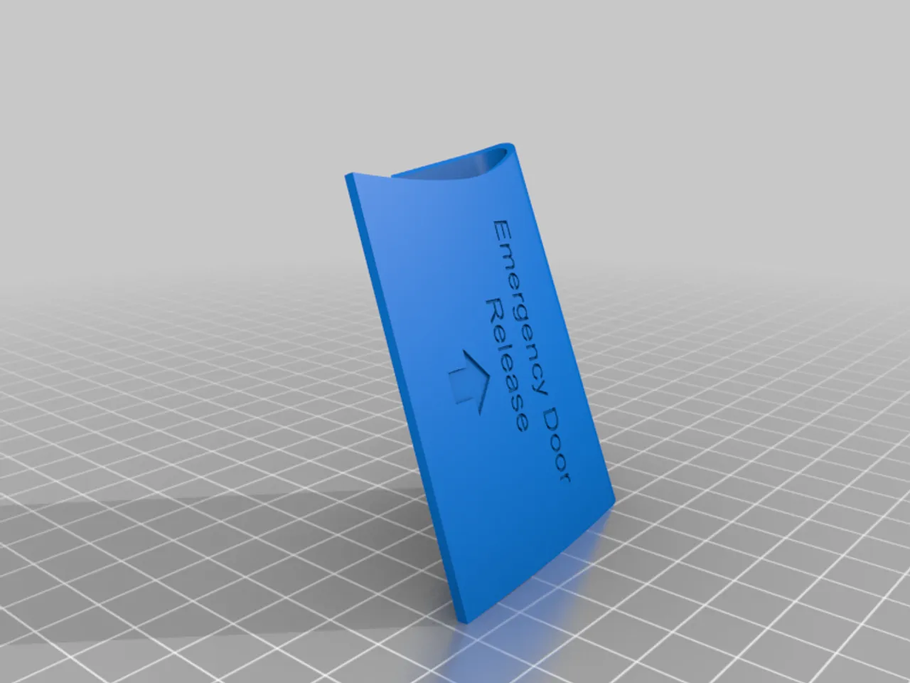 Tesla Model3 ModelY Emergency Door Release Cover by TickTock | Download ...