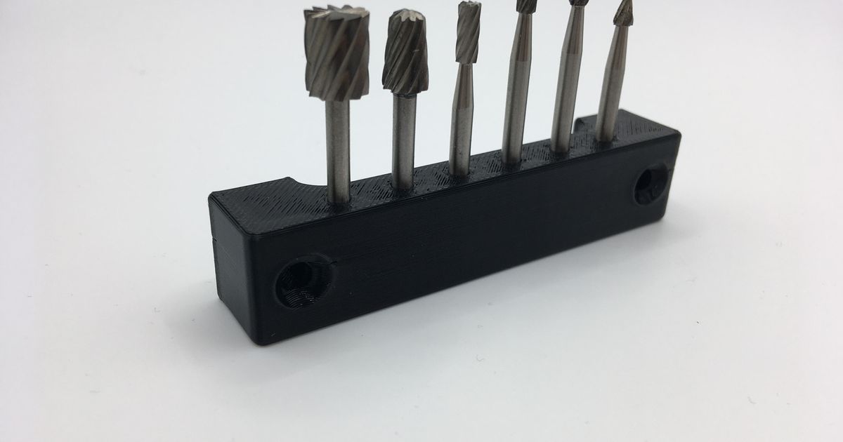 Rotary burr holeder by David Holečko | Download free STL model ...