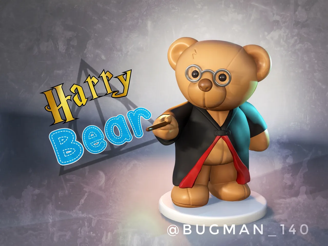 Harry Bear by Bugman_140 | Download free STL model | Printables.com