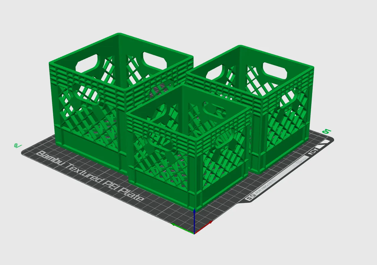 Nesting Milk Crates by MIKE CUSHING | Download free STL model ...