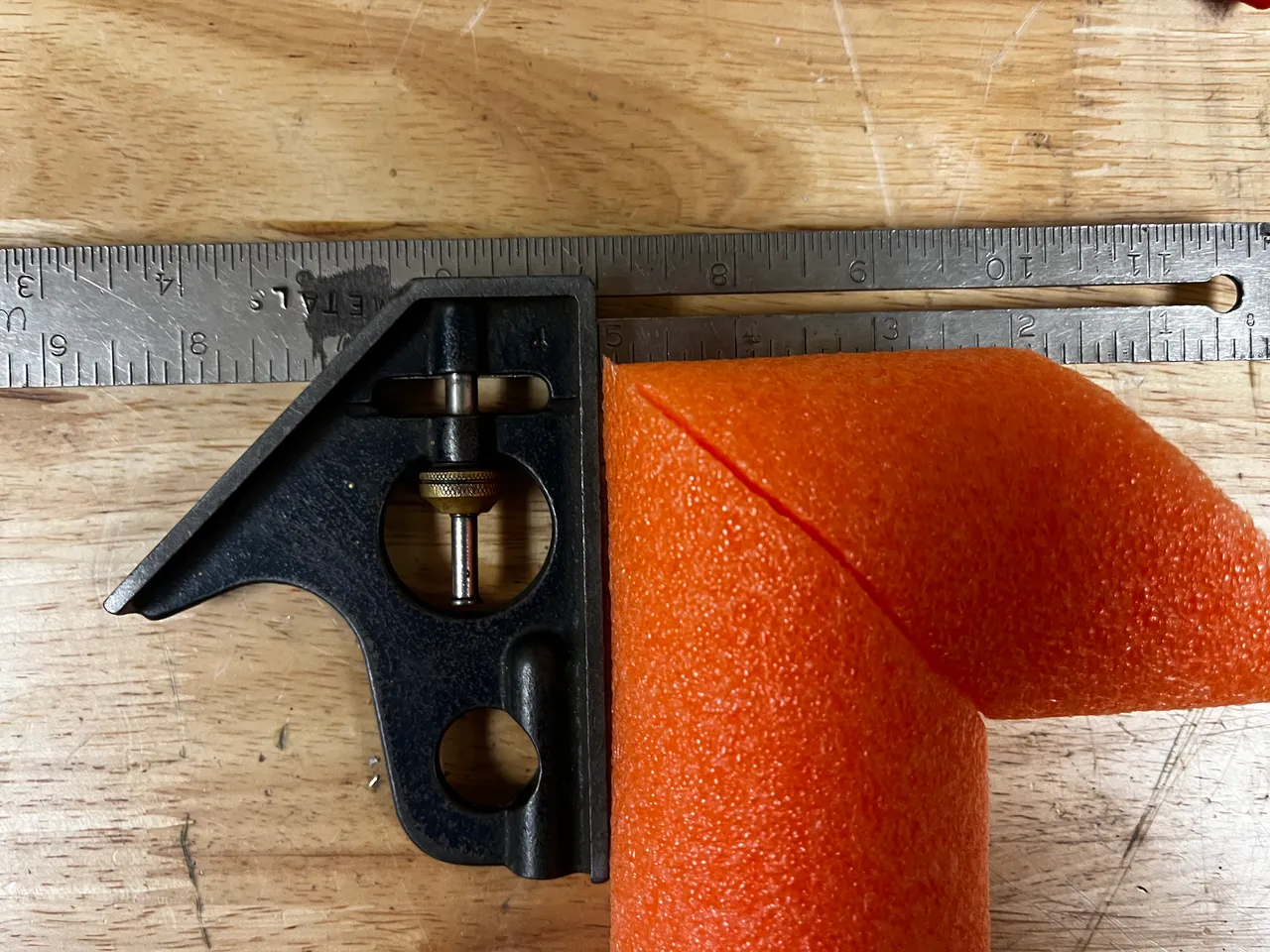 45 degree pool noodle cut guide by foxy7penguin | Download free STL ...
