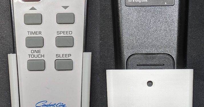 Comfort-Aire Remote Control Holder Wall Mount by CPS_Systems | Download ...