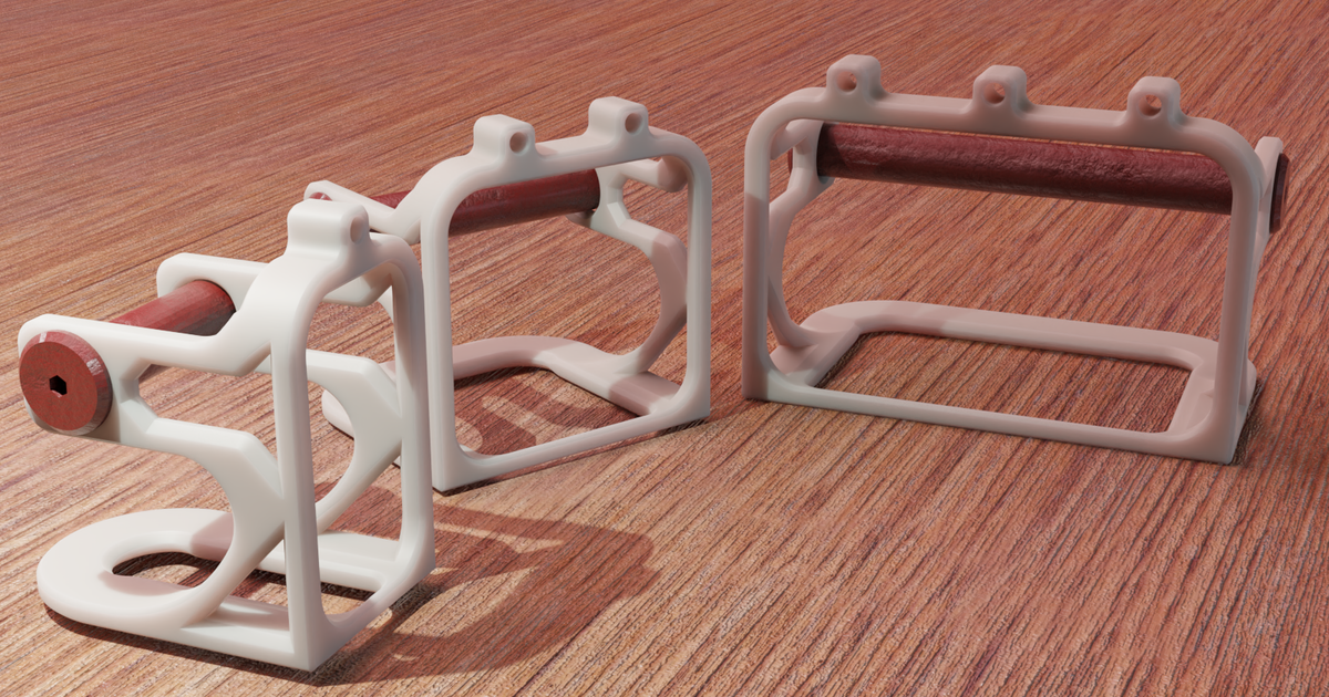 Mod wire Spool Holder - Improved by Reallyrapid | Download free STL ...