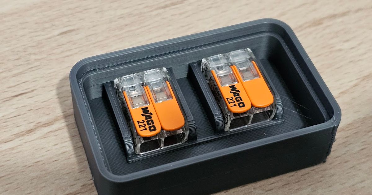 Compact Box Wago_ 221_Dual by Sebastian Brenci | Download free STL ...