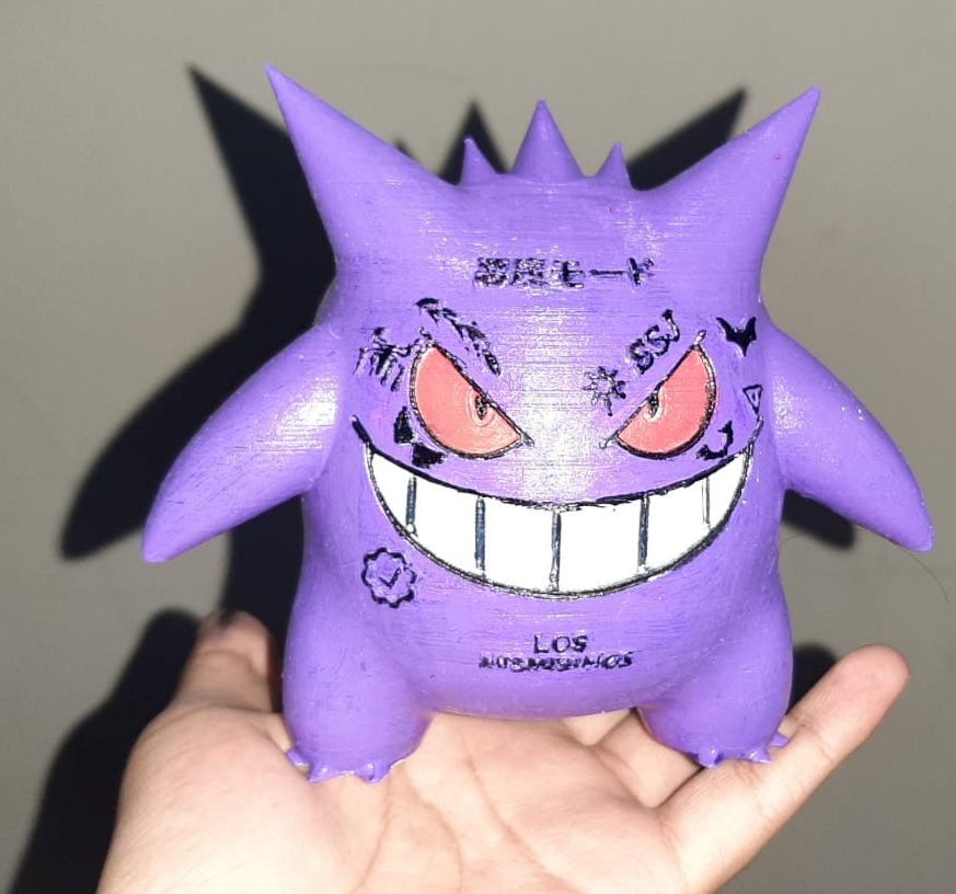 Gengar Duki por Luis Taquichiri | Descargar modelo STL gratuito ...