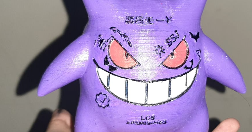 Gengar Duki by Luis Taquichiri | Download free STL model | Printables.com
