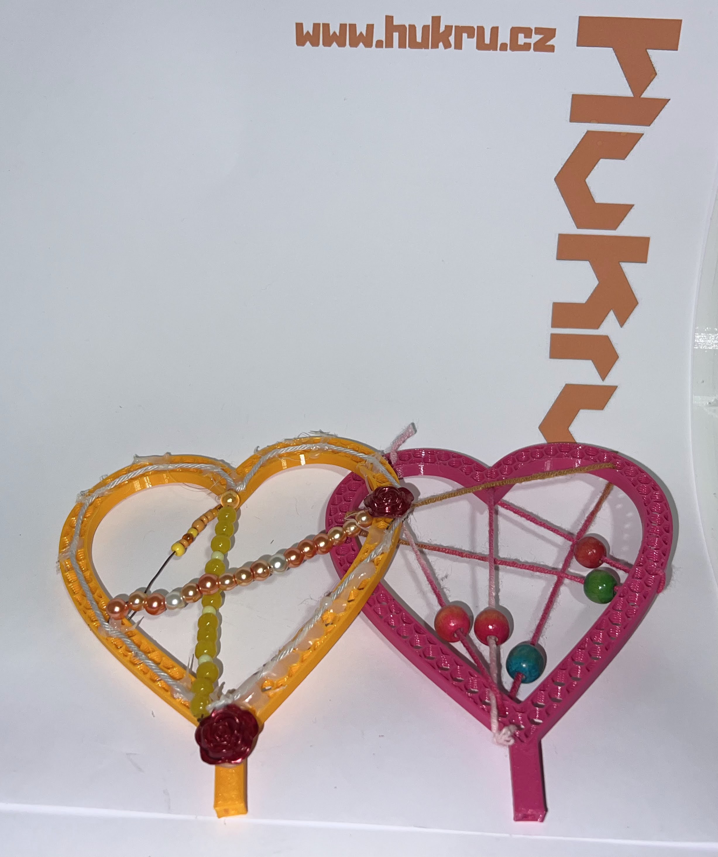 3D heart for Mother's day (Pin version & Necklace version) by HuKru | Download free STL model ...