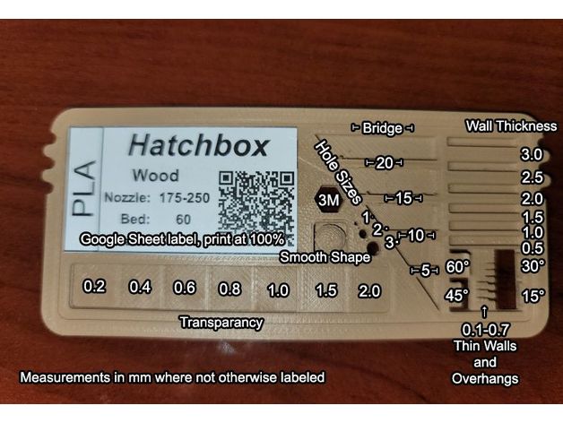 Filament Swatch Remix por HuKru | Descargar modelo STL gratuito | Printables.com