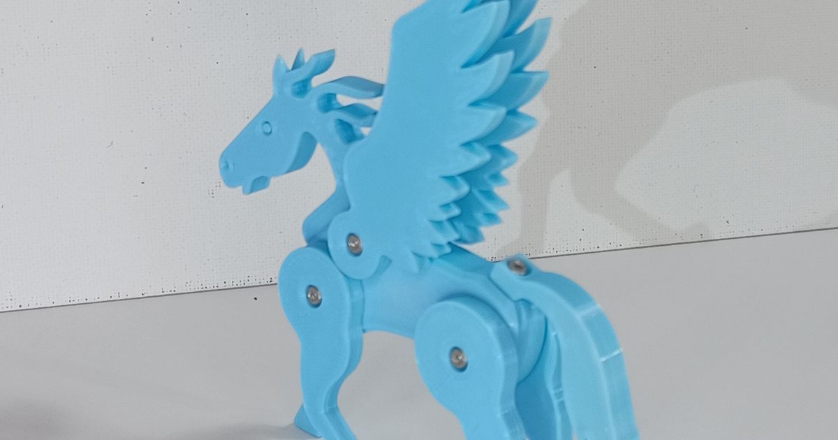 Pegasus Model by alo89 | Download free STL model | Printables.com