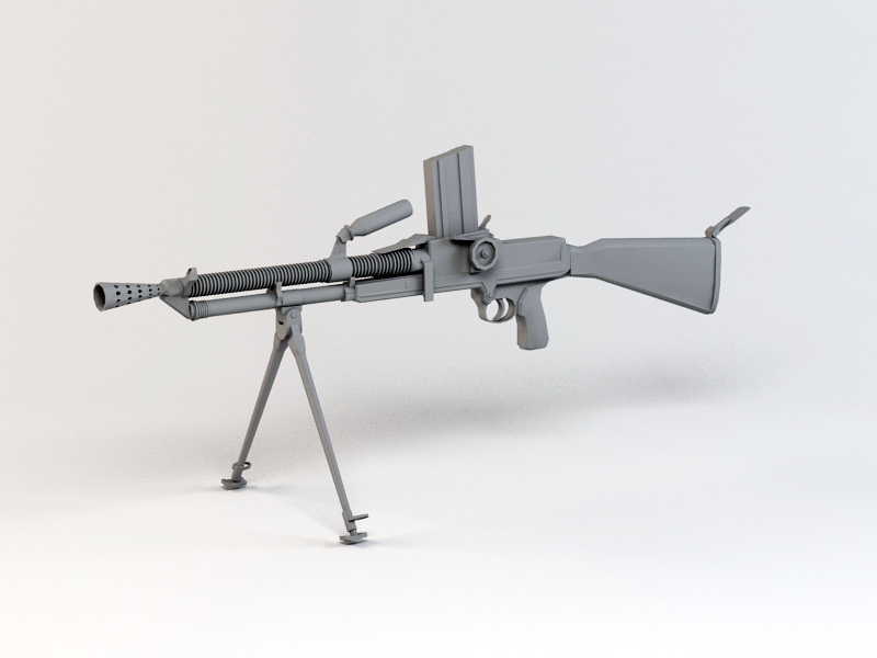 Lehký kulomet vz. 26 / ZB vz. 26 by Adam Hanzlíček | Download free STL ...