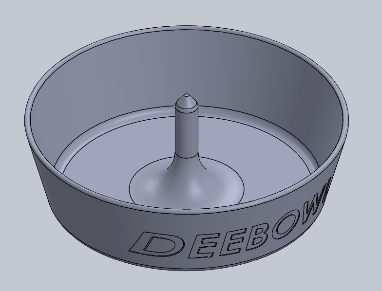 DeeBowler Ashtray by Yves Chaudron | Download free STL model ...