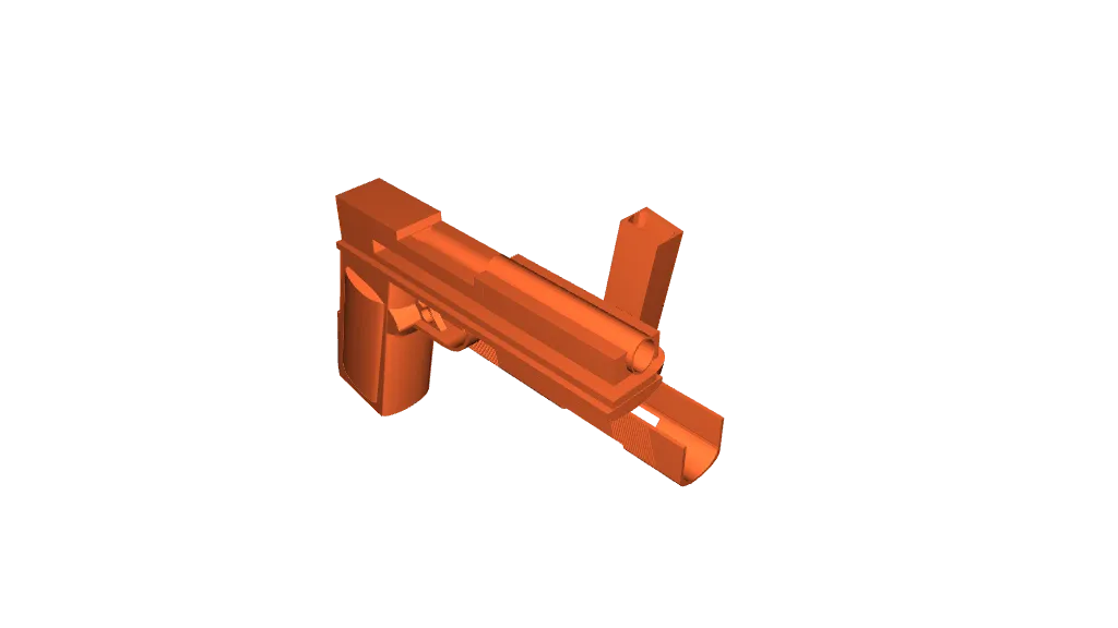 realistic toy gun by Brian Misino | Download free STL model ...