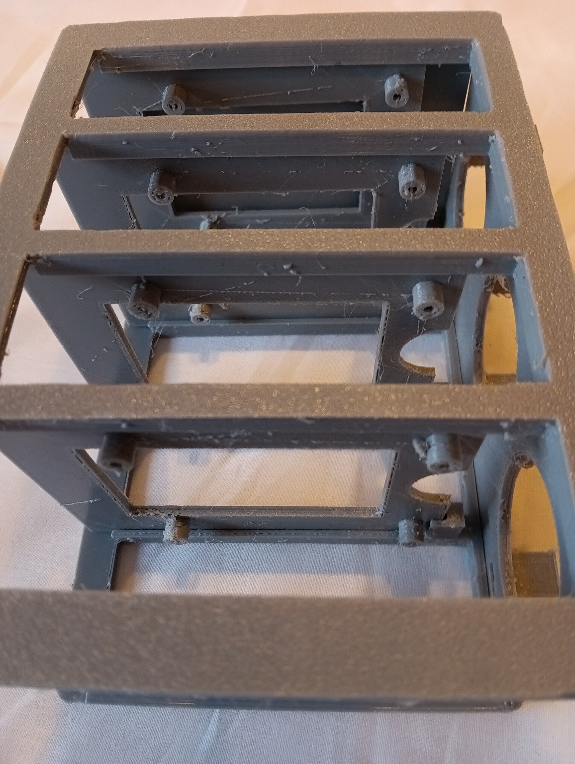 Raspberry Pi Rack 4x by LasG | Download free STL model | Printables.com