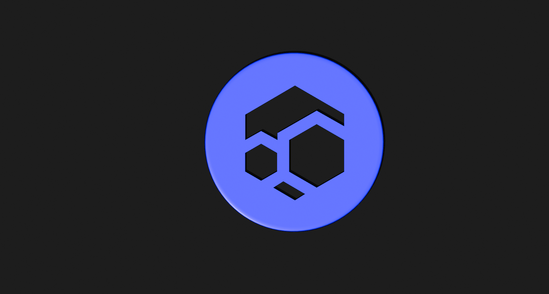 Flux crypto logo by Stefano Schito | Download free STL model ...