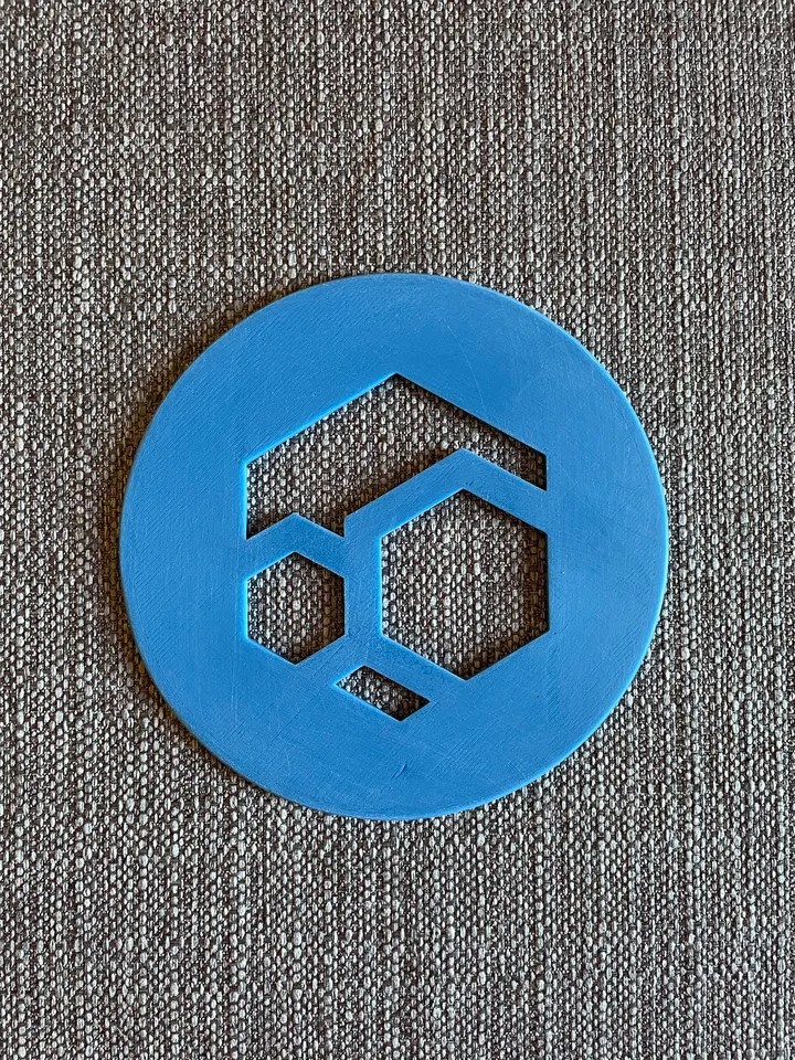 Flux crypto logo by Stefano Schito | Download free STL model ...