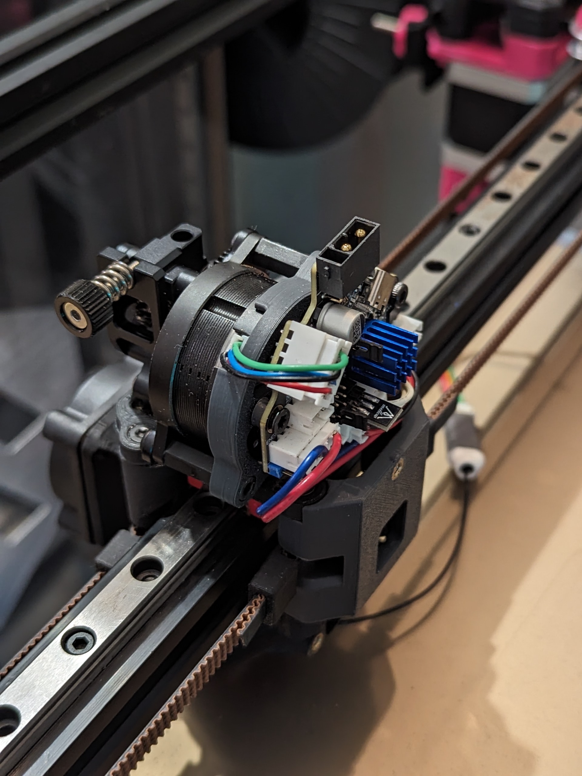 Sht36v2 mount for printhead vzbot by zuzzi76 | Download free STL model ...