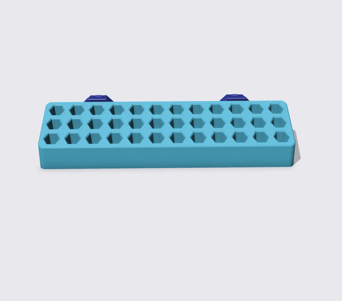 Multiboard 36 Hex Bit Holder with SNAP Connectors by quietsnow ...