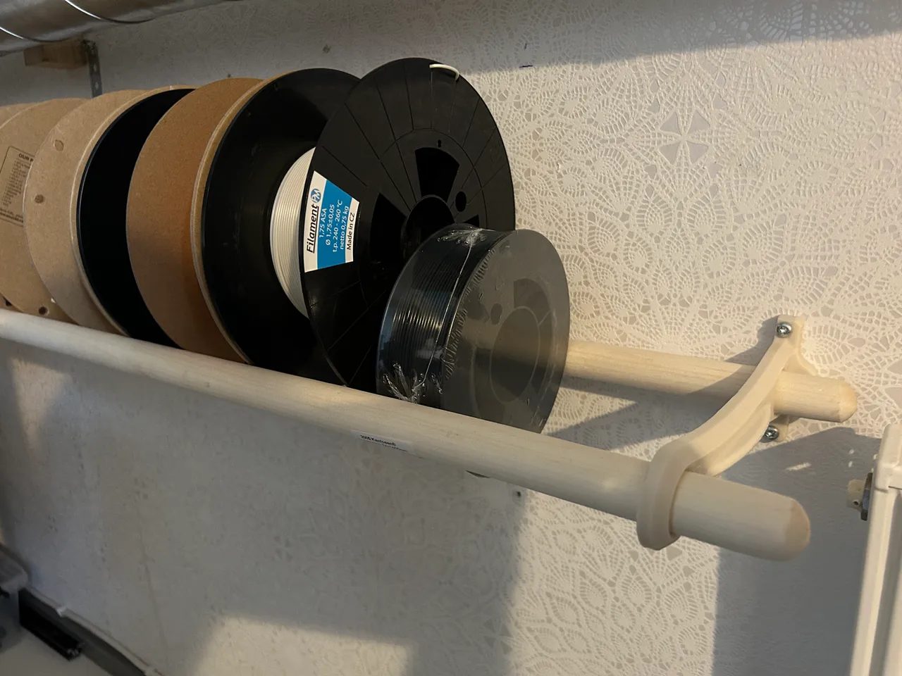 Filament Spool Rack by Mika - TX3D | Download free STL model ...
