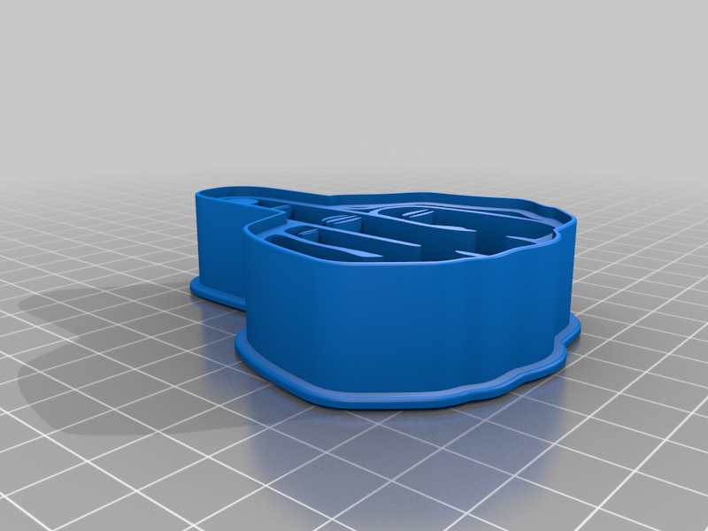 middle finger cookie cutter by Iceaac | Download free STL model ...
