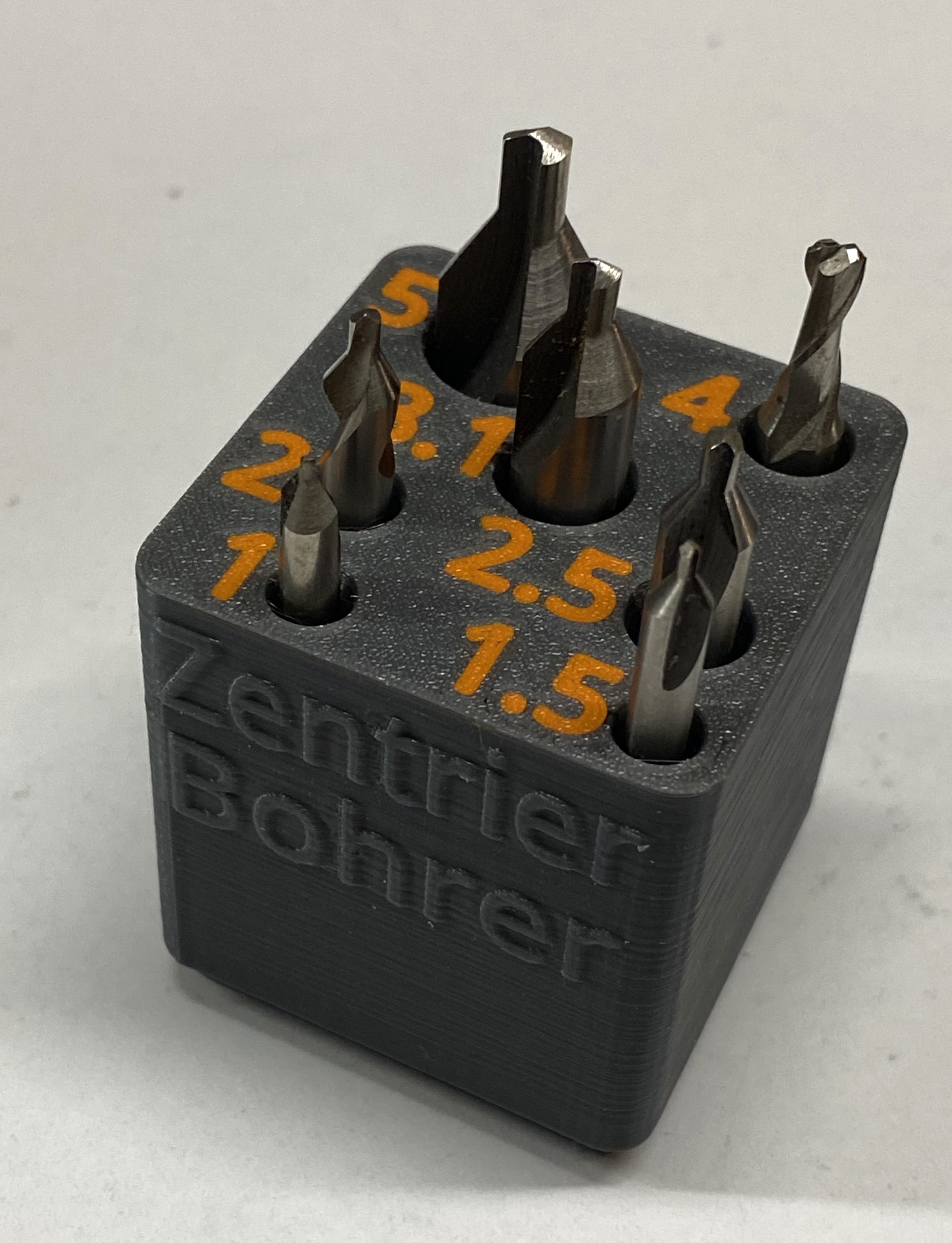 Gridfinity Box for Center Drill Bits by Tritschi | Download free STL ...