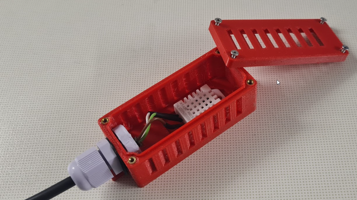 Sensor Housing indoor / outdoor DHT22 / and others by 42electron ...