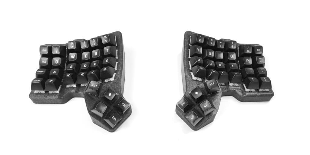 Scylla - Ergonomic keyboard by Bastard Keyboards | Download free STL ...
