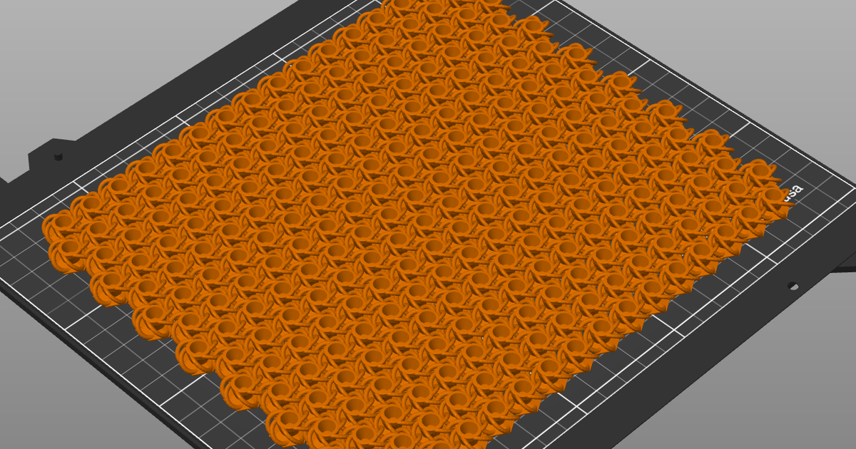 NASA Fabric fitted onto buildplate by Vinomakon | Download free STL ...