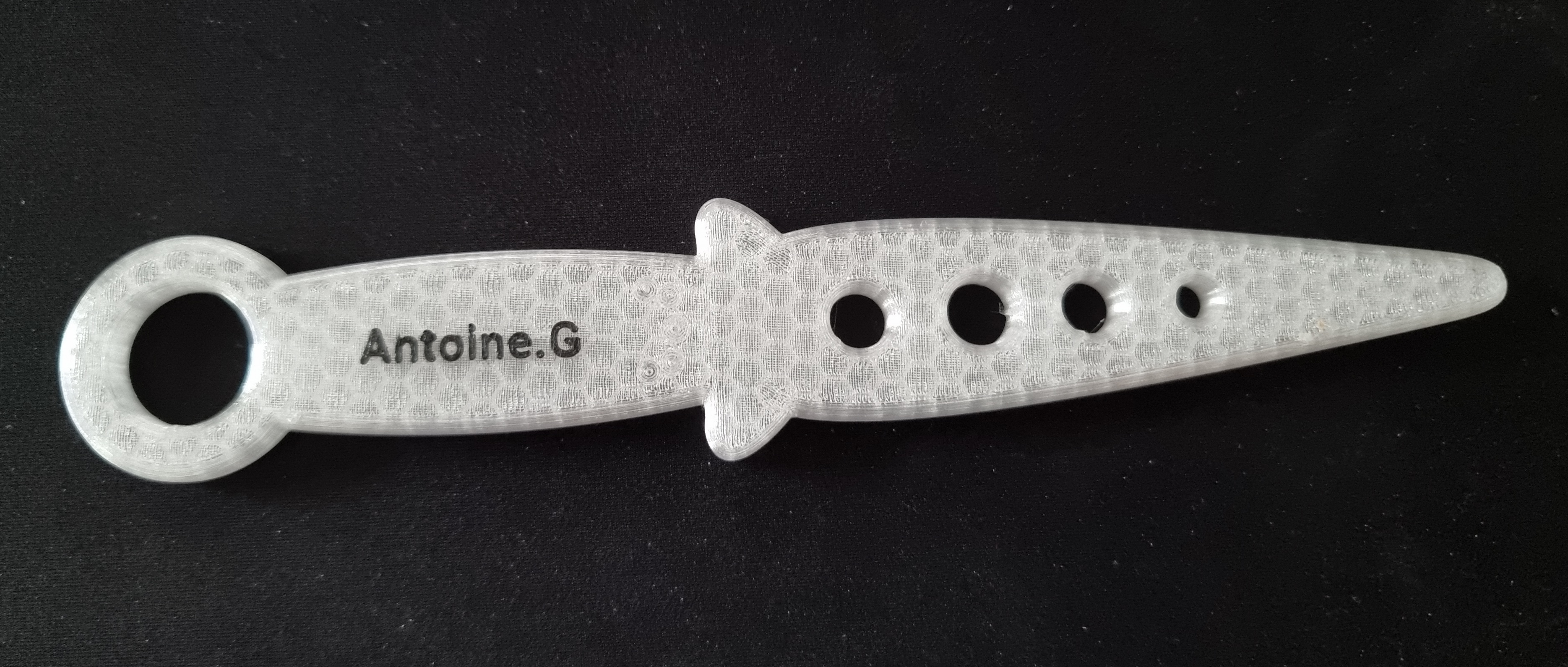 Training Knife/Dagger (JKD or Self Defense) Version6 by aginies ...