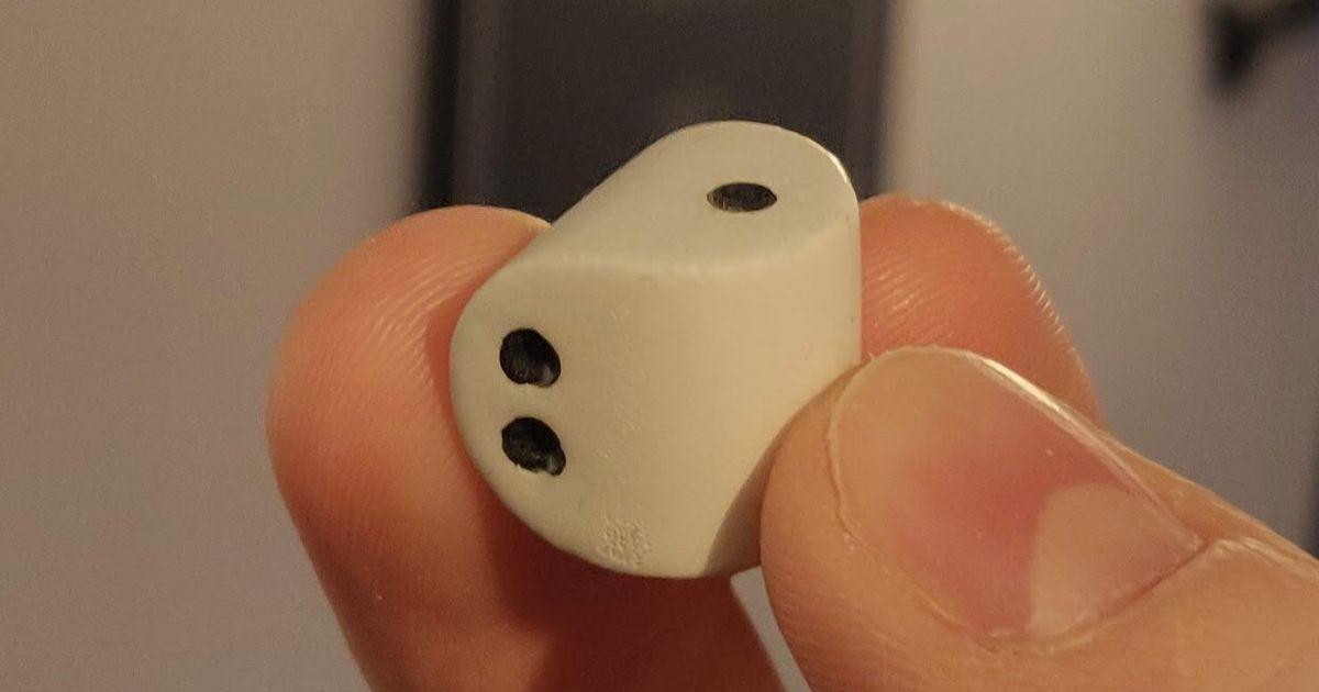 2 sided dice by Elec11 | Download free STL model | Printables.com