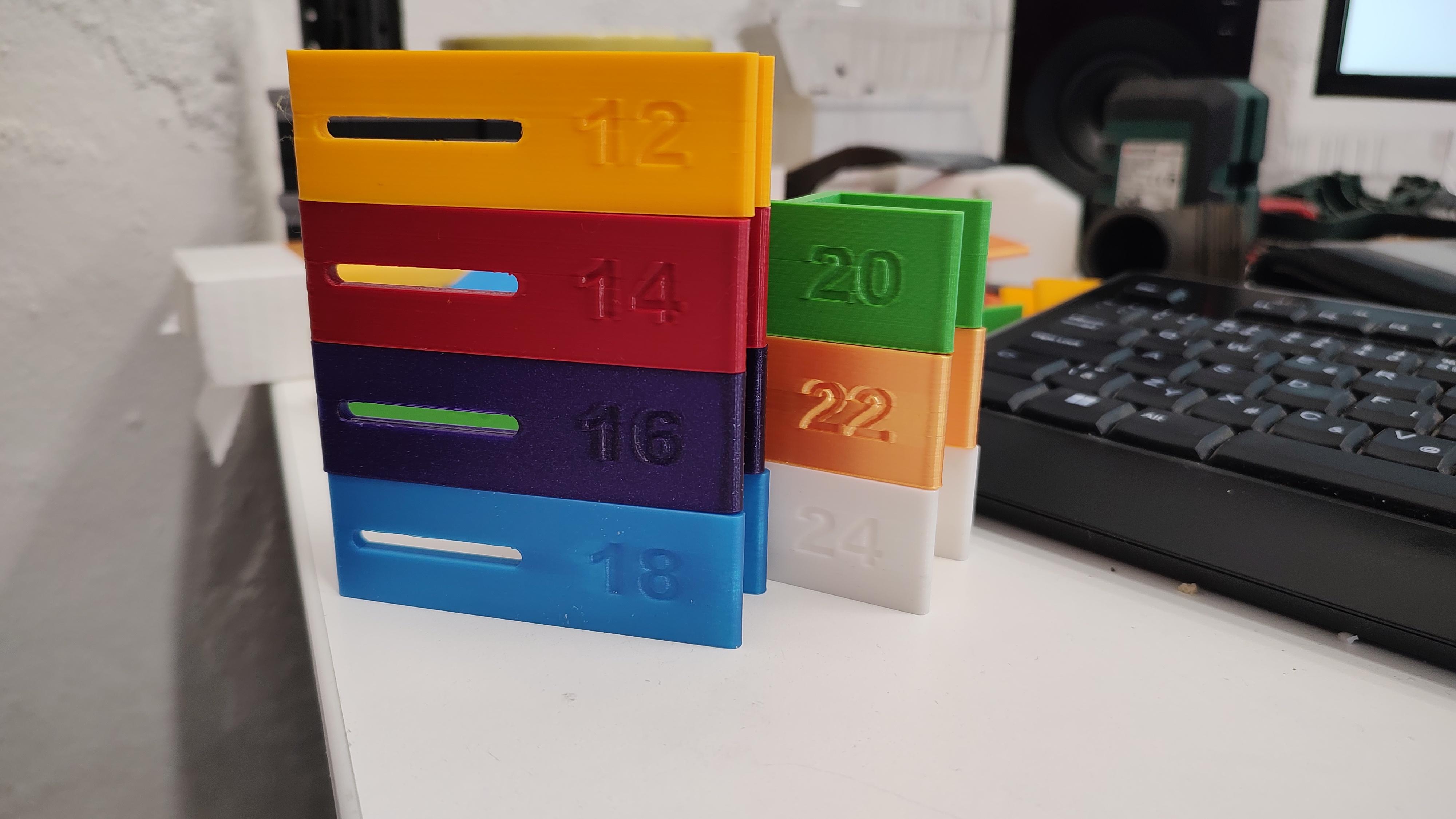 U-scribe jig set - Metric and Inch by DSkolnik | Download free STL ...