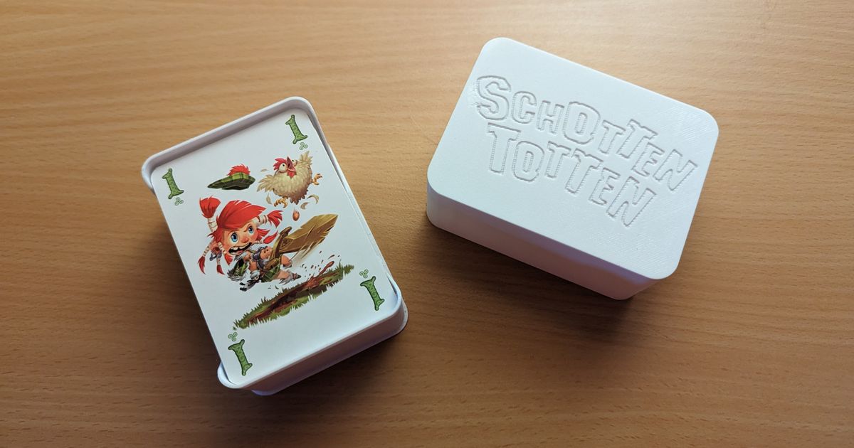 Schotten Totten travel case by Félix | Download free STL model ...