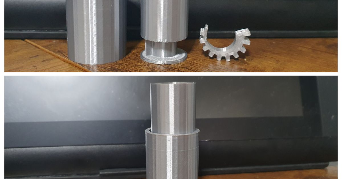 Twist Lock Pole Mechanism by Christopher Boyd | Download free STL model ...