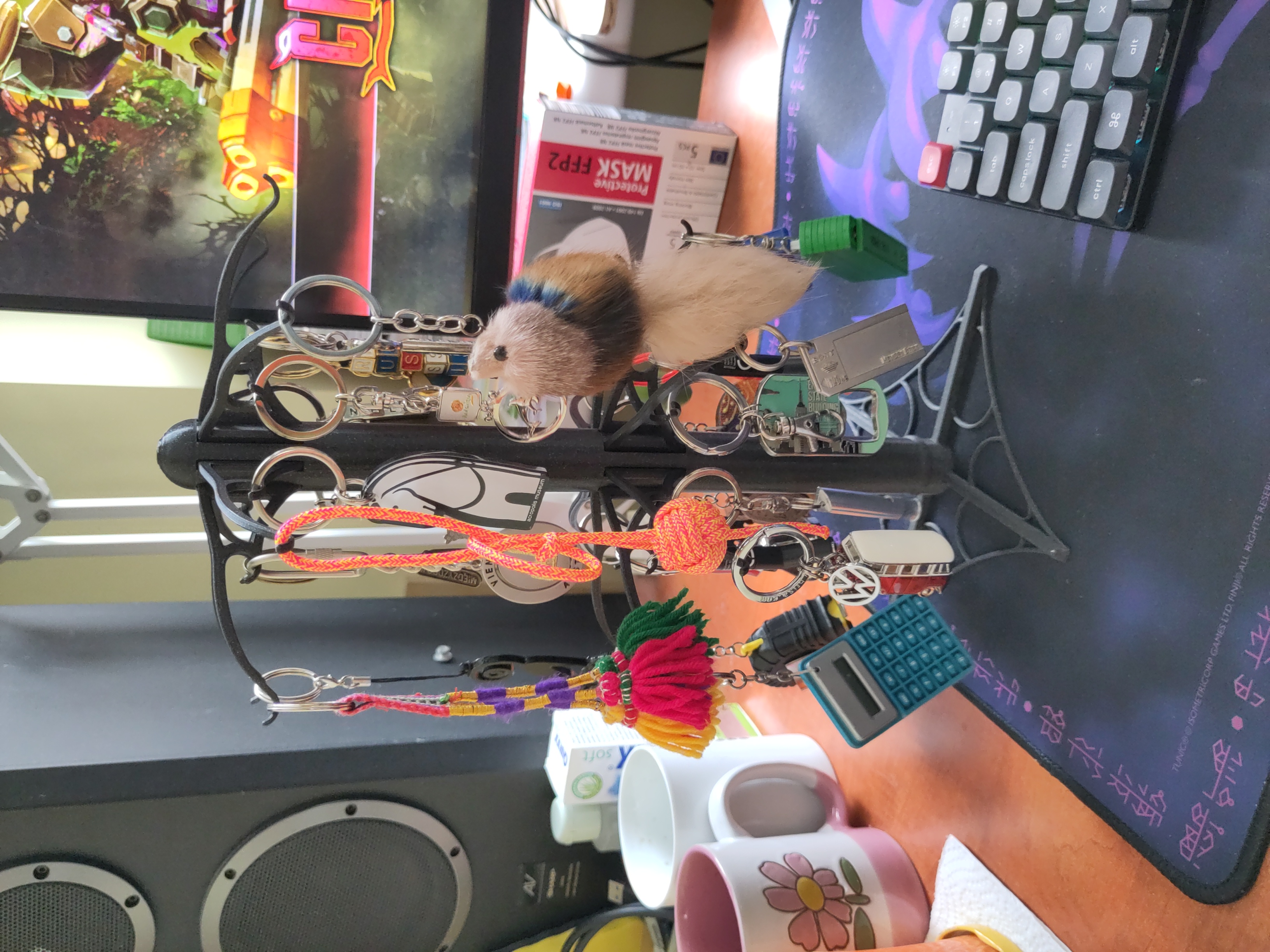 Keychain Stand by JCup | Download free STL model | Printables.com