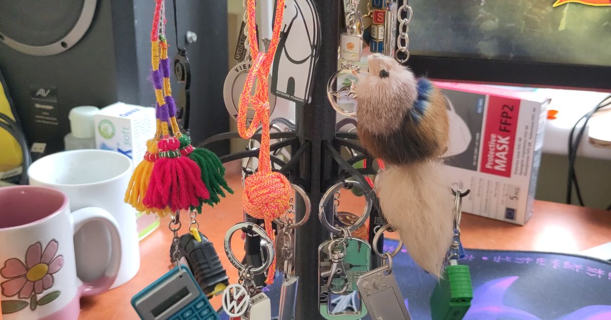 Keychain Stand by JCup | Download free STL model | Printables.com