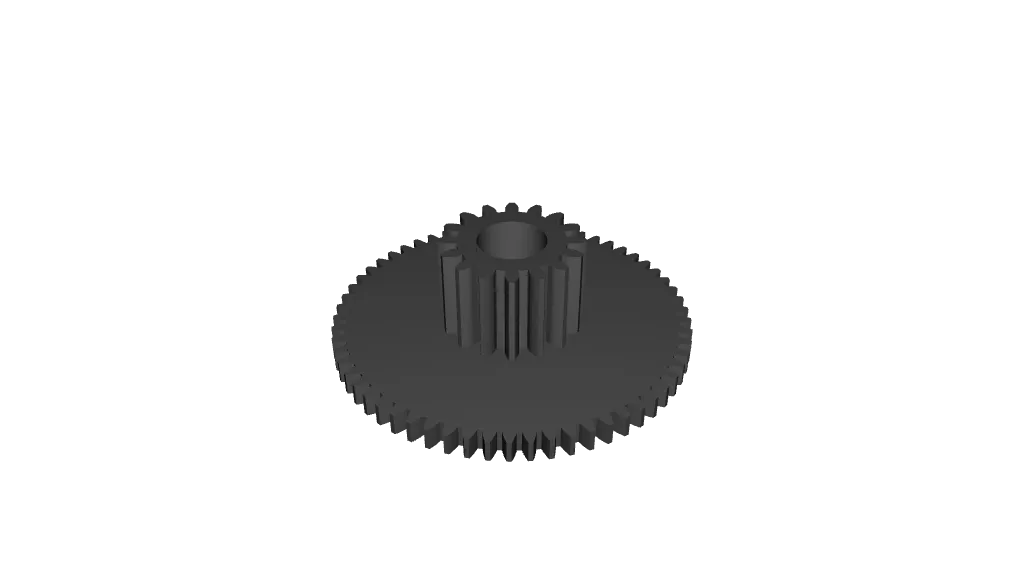 Spur Gear for Sony CD Player 5CD Magazine by Demetrio Bogowicz ...