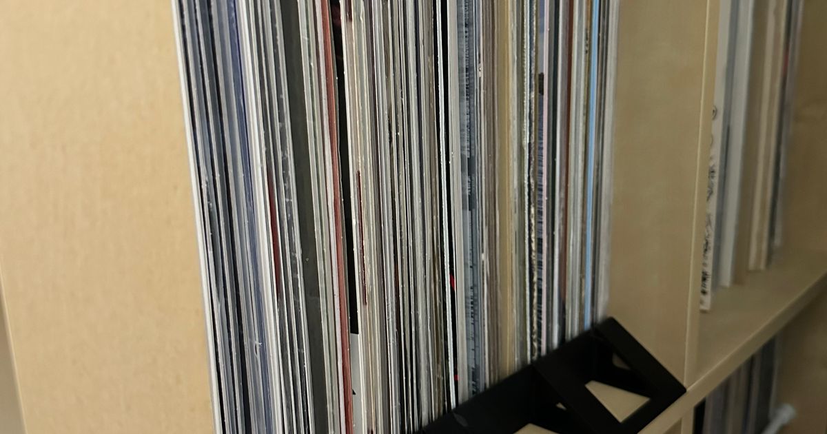 IKEA Expedit/Kallax Record Spacer by ProbablyNotIan | Download free STL ...