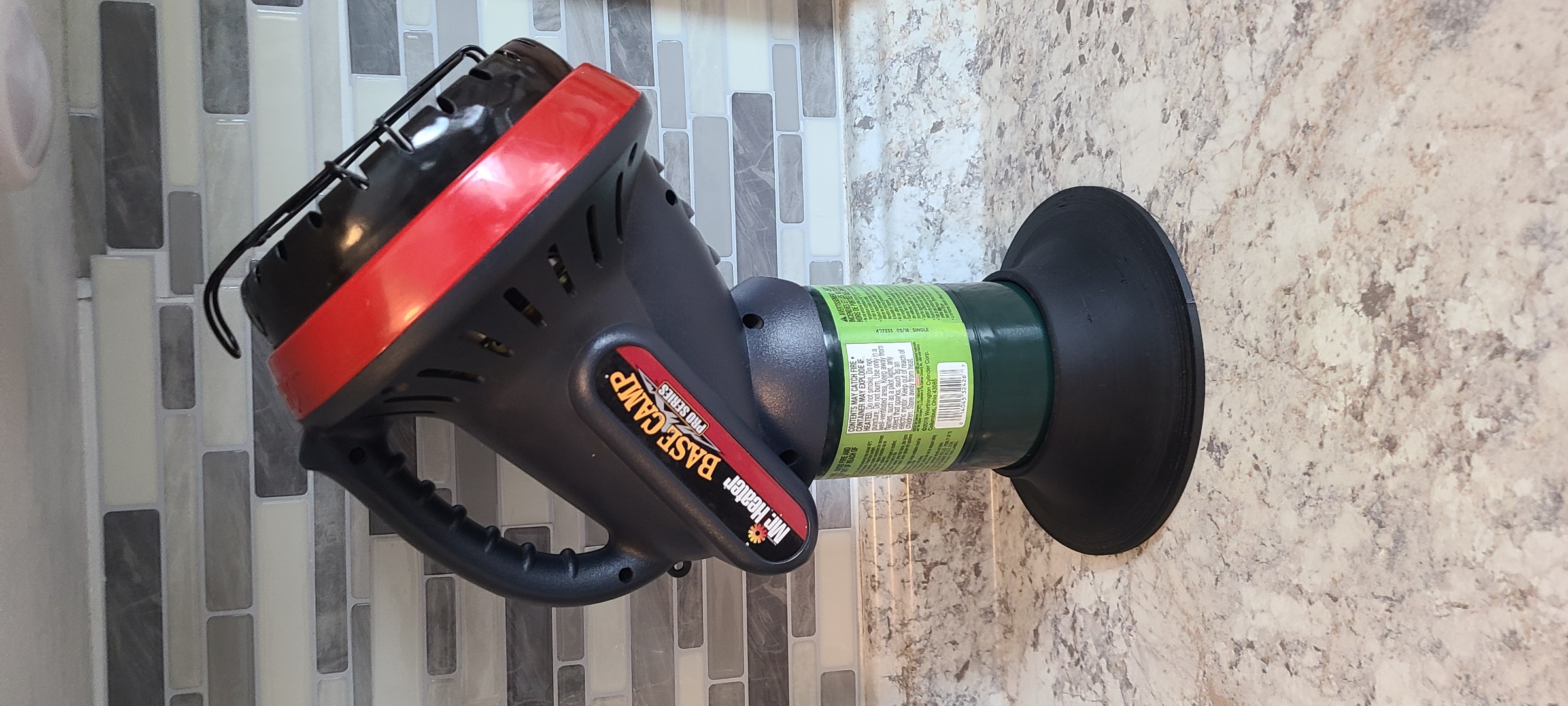 Propane tank heater stand for Coleman 1lb tanks por Darbooka ...