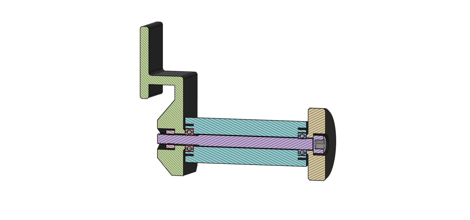 Spool Holder Guider IIS V2 by JessR | Download free STL model ...