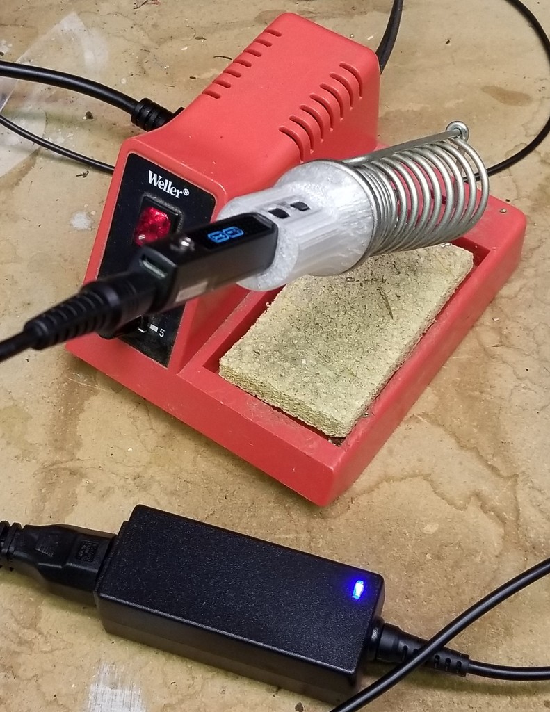 TS100 Soldering Iron Weller Grip by TimStough | Download free STL model ...