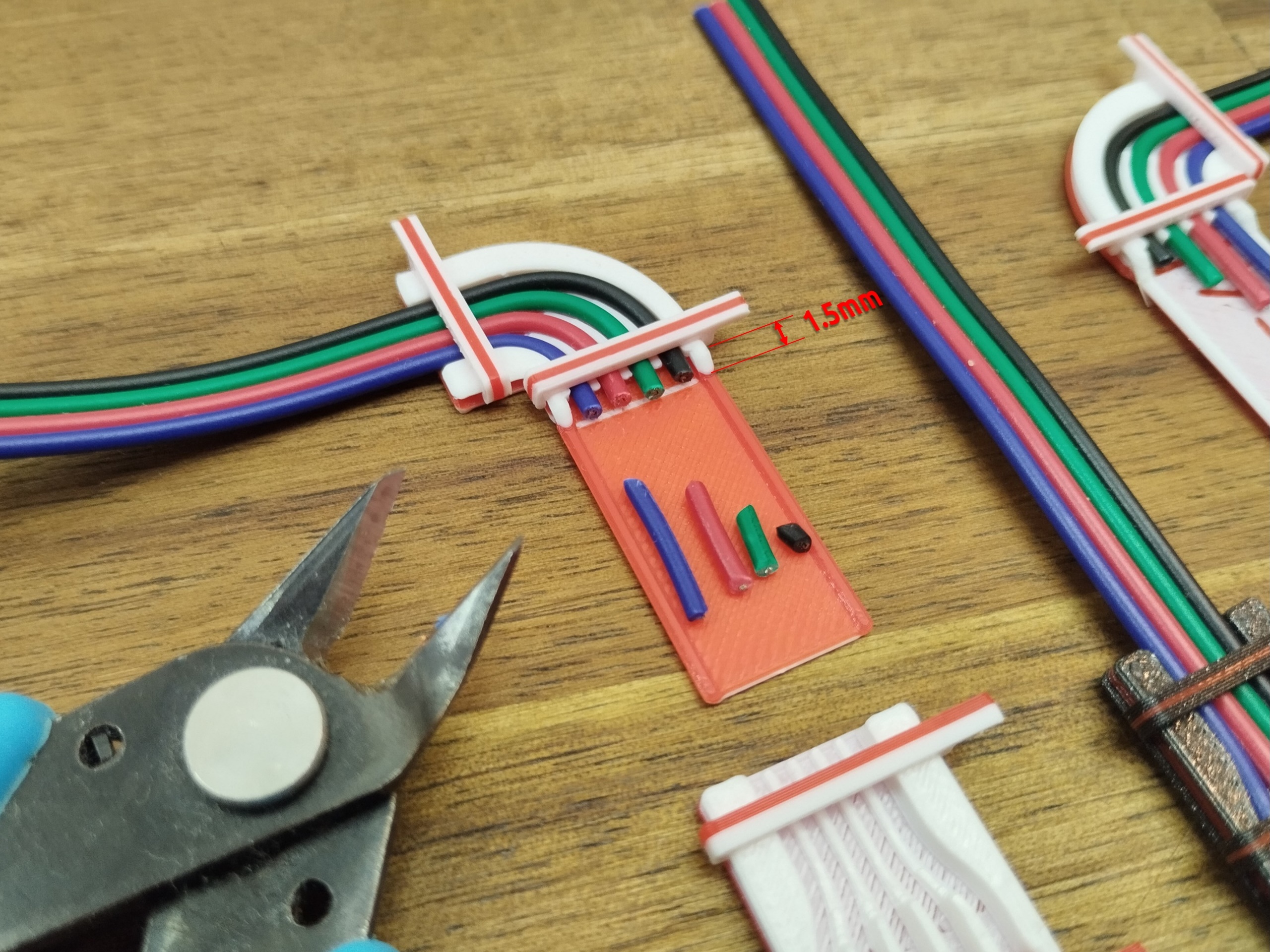 LED strip Soldering jigs by AMT | Download free STL model | Printables.com
