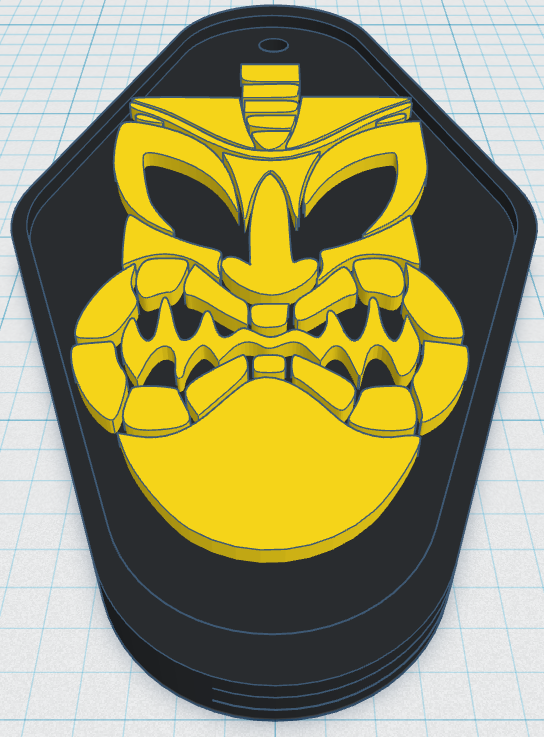 Tiki Keytag 87 by Peter Ennist | Download free STL model | Printables.com