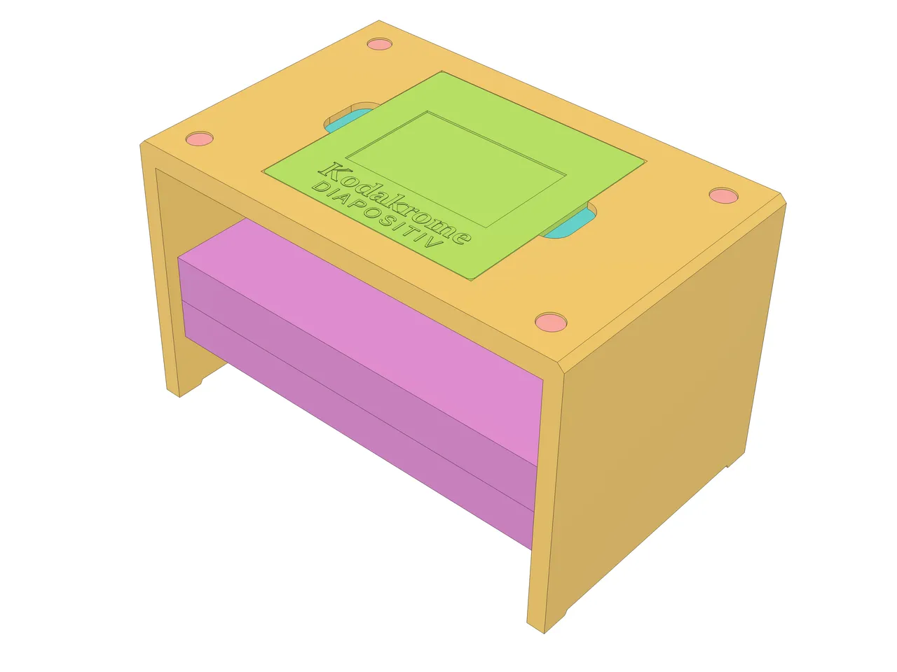 35mm Slide Scan Table (QnD*) by cewo | Download free STL model ...