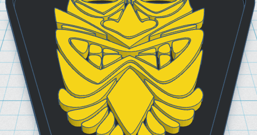 Tiki Keytag 90 by Peter Ennist | Download free STL model | Printables.com