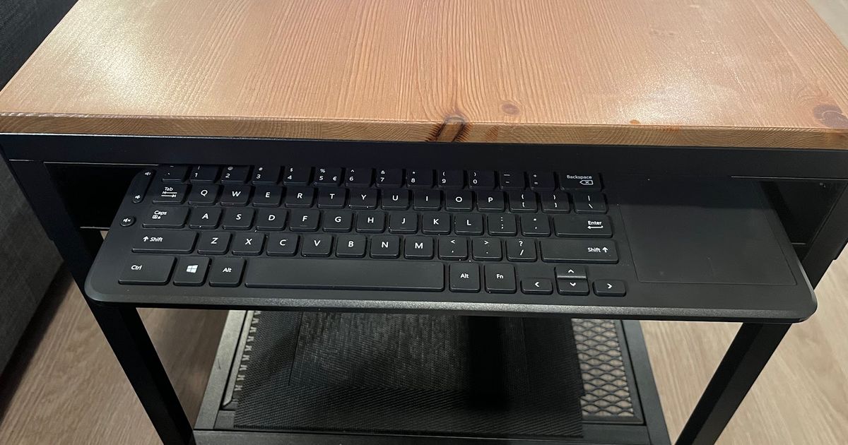 FJALLBO Keyboard Bracket by Xammie | Download free STL model ...