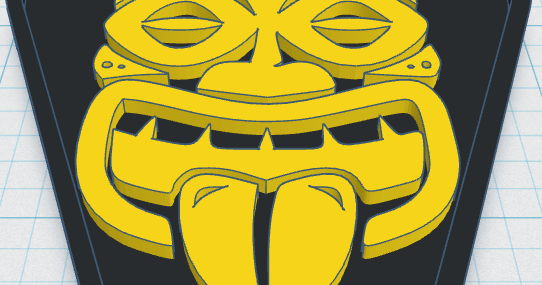 Tiki Keytag 98 by Peter Ennist | Download free STL model | Printables.com