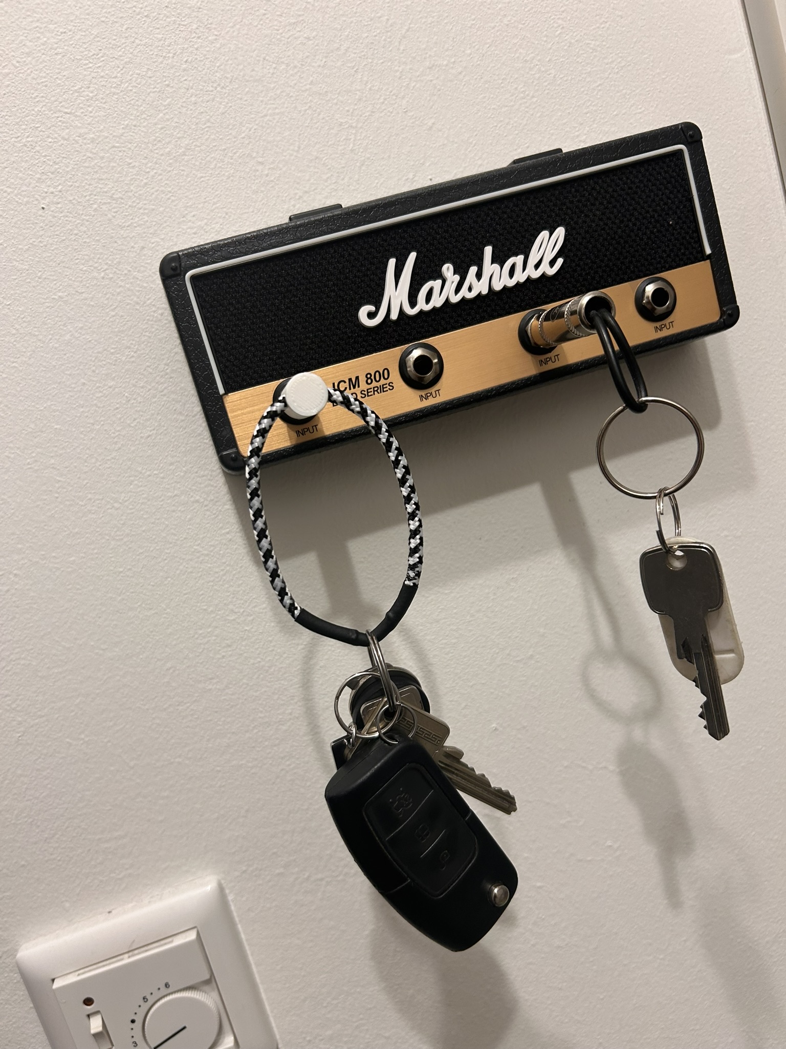 Keychain 6,3mm Jack Plug for Marshall key board / Schlüsselanhänger für ...