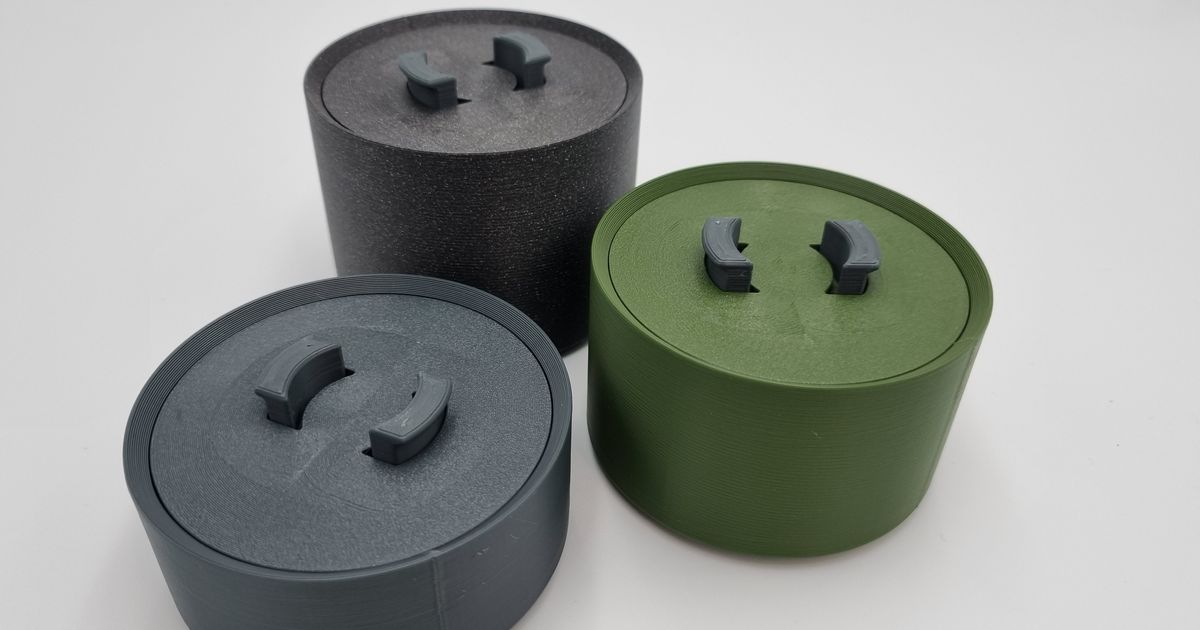 The Round PinchBox by Fredslund | Download free STL model | Printables.com