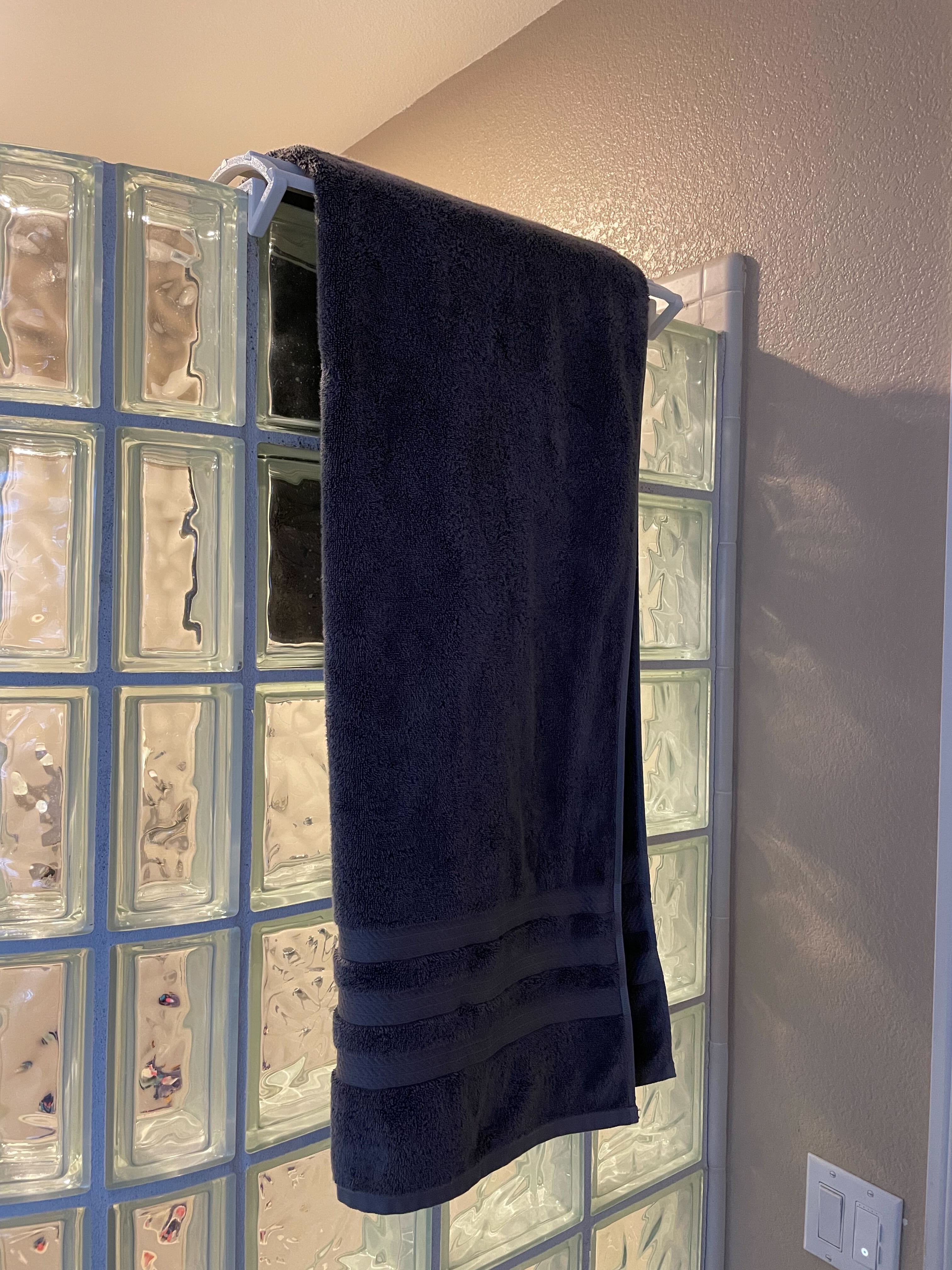 Glass block towel drying rack by Todd Stansell | Download free STL ...
